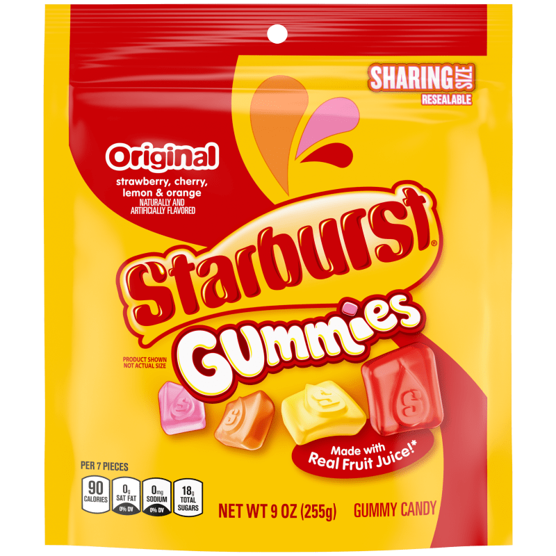 Editable Starburst Candy