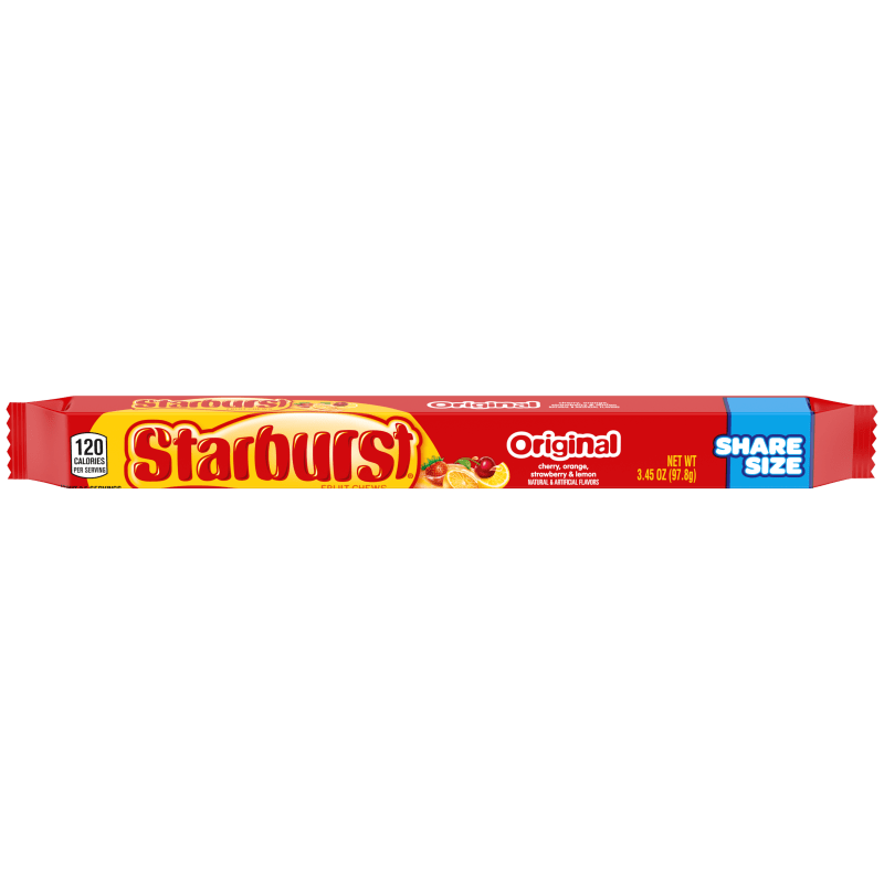 STARBURST Original Fruit Chews Candy, Share Size, 3.45 oz | Starburst